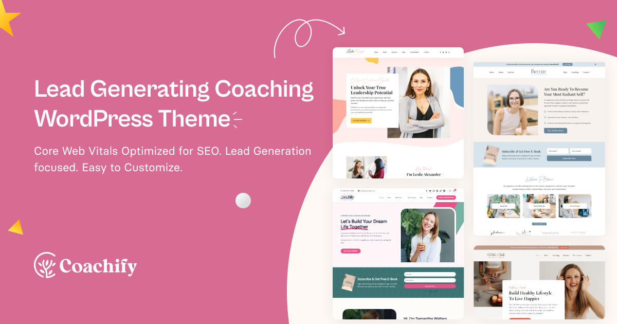 Coachify Theme - Best Coaching WordPress Theme